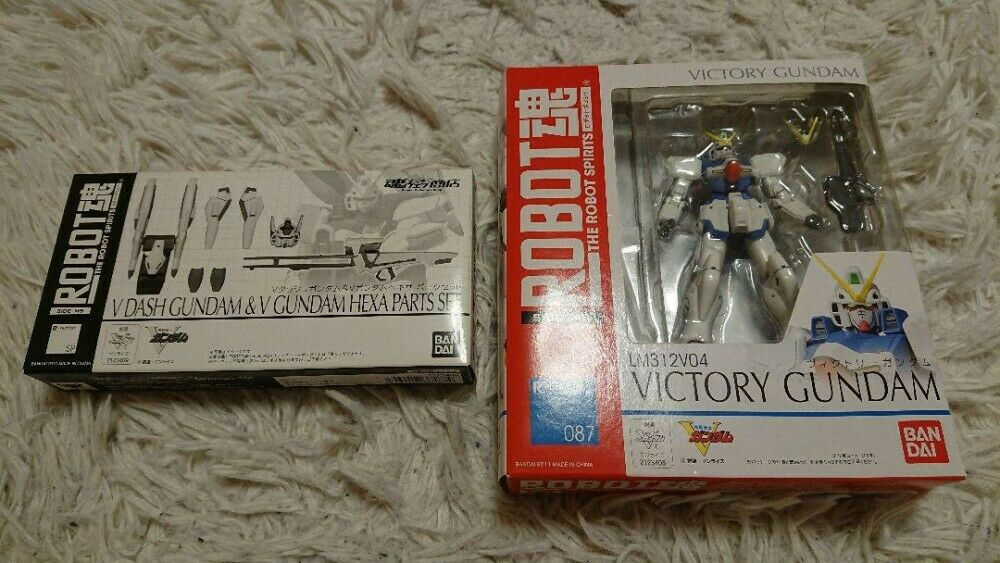 Robot Spirits Victory Gundam V Dash Gundam & V Gundam Hexa Parts Set ...