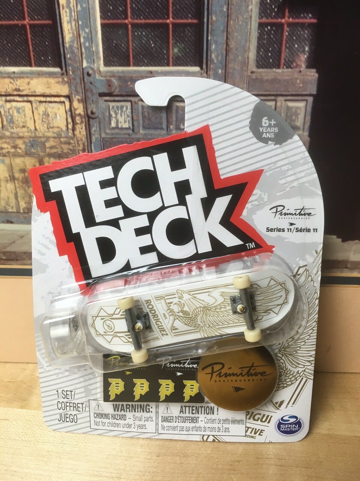 Tech Deck PRIMITIVE Paul Rodriguez Series 11 Ultra Rare Fingerboard ...
