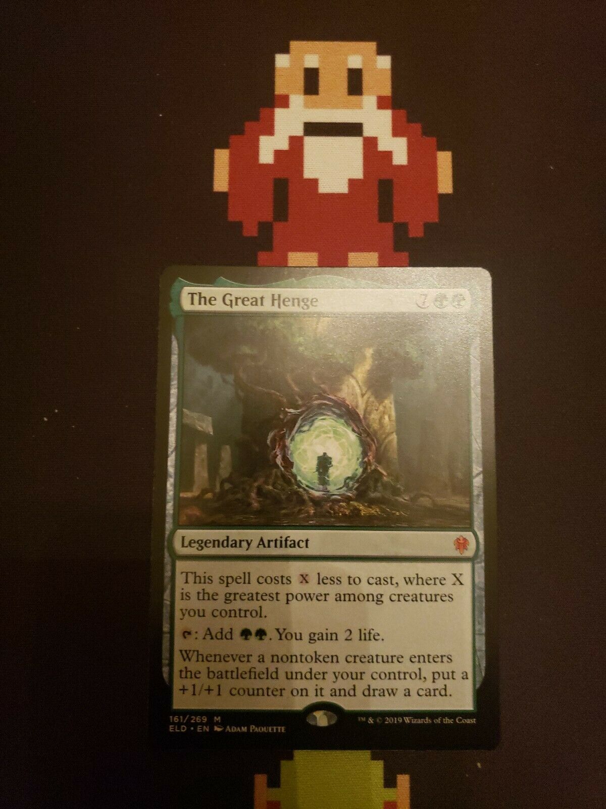 MTG Magic The Gathering Throne Of Eldraine The Great Henge NM | #21240117