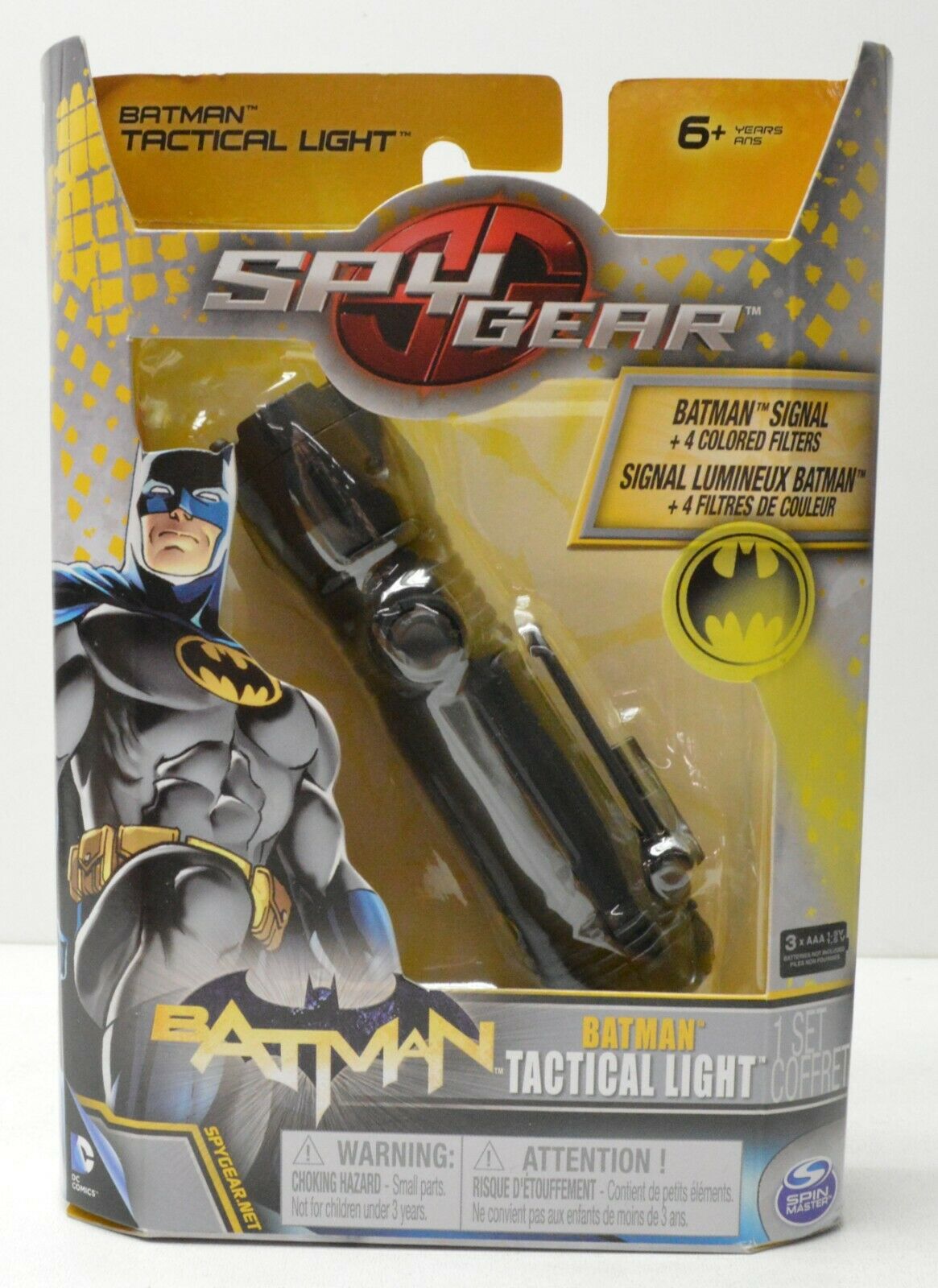 Bruce Tactical Flashlight SPY GEAR Batsignal Great Cosplay Item NIP ...