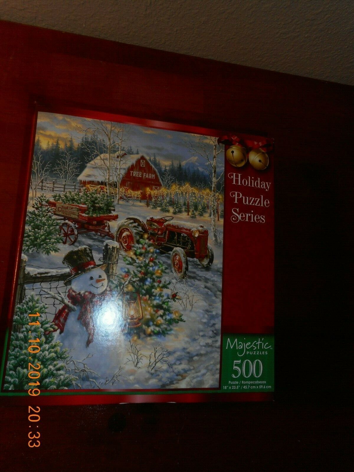Christmas Tree Farm - 500 Piece Jigsaw Puzzle (Mfg Majestic Puzzles By ...