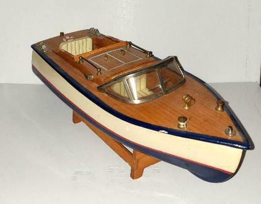 Wooden Chris Craft Model Speedboat 14 " - Fully Assembled Speed Boat ...