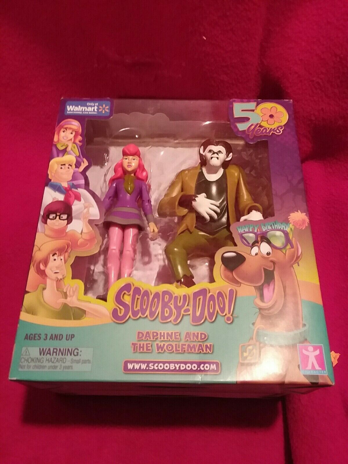 Scooby - Doo Daphne And The Wolfman Action Figures 50 Years Anniversary ...