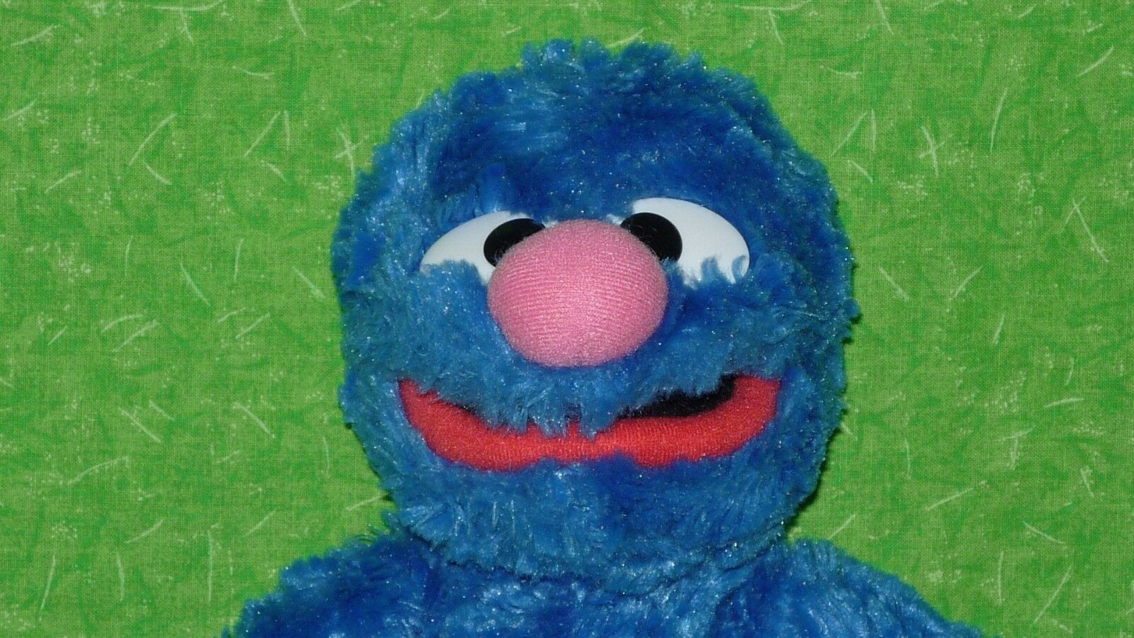 GUND 2002 Sesame Street SOFT GROVER 13 " Plush STUFFED ANIMAL Toy ...