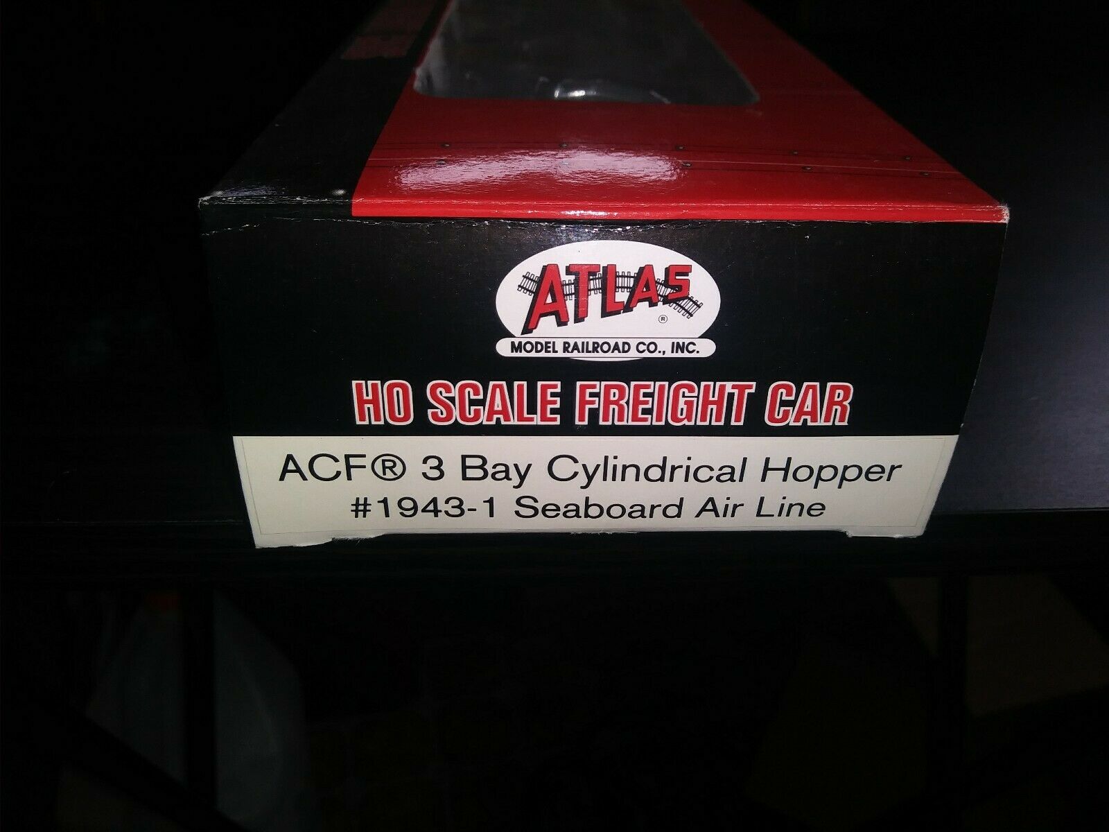 HO Scale Atlas Seaboard Air Line ACF 3 Bay Cylindrical Hopper Car 1943 ...