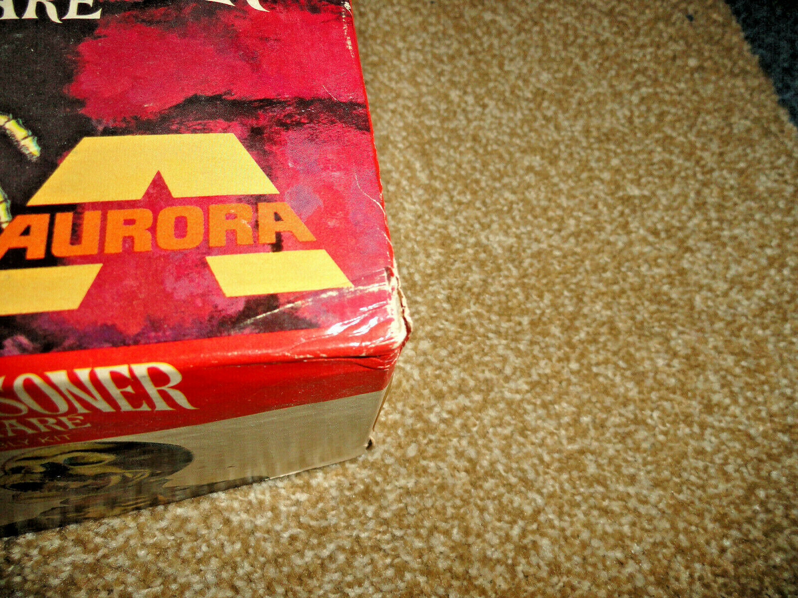 AURORA 1969 FORGOTTEN PRISONER OF CASTEL - MARE G/DARK EMPTY BOX ONLY ...