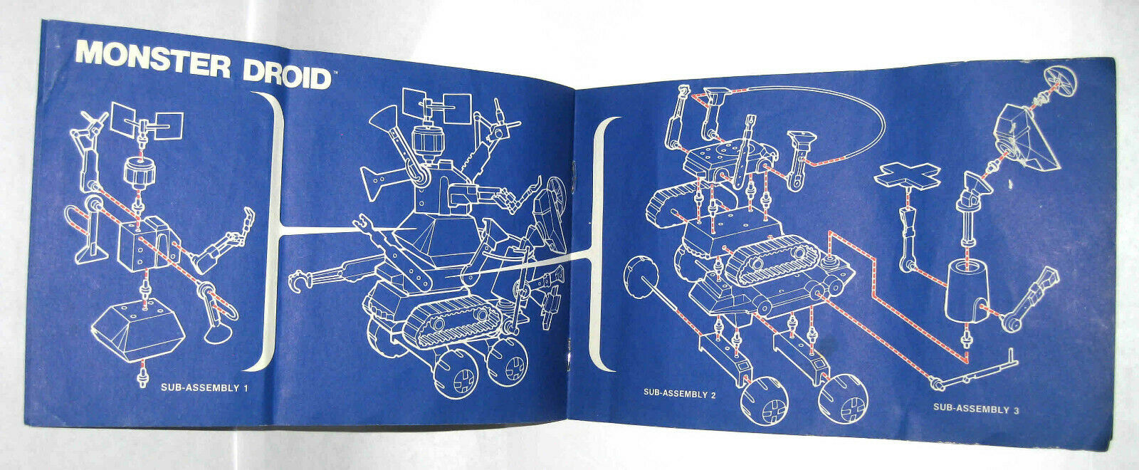 Star Wars Vintage 1979 Kenner Droid Factory Maker Blueprints 100 ...