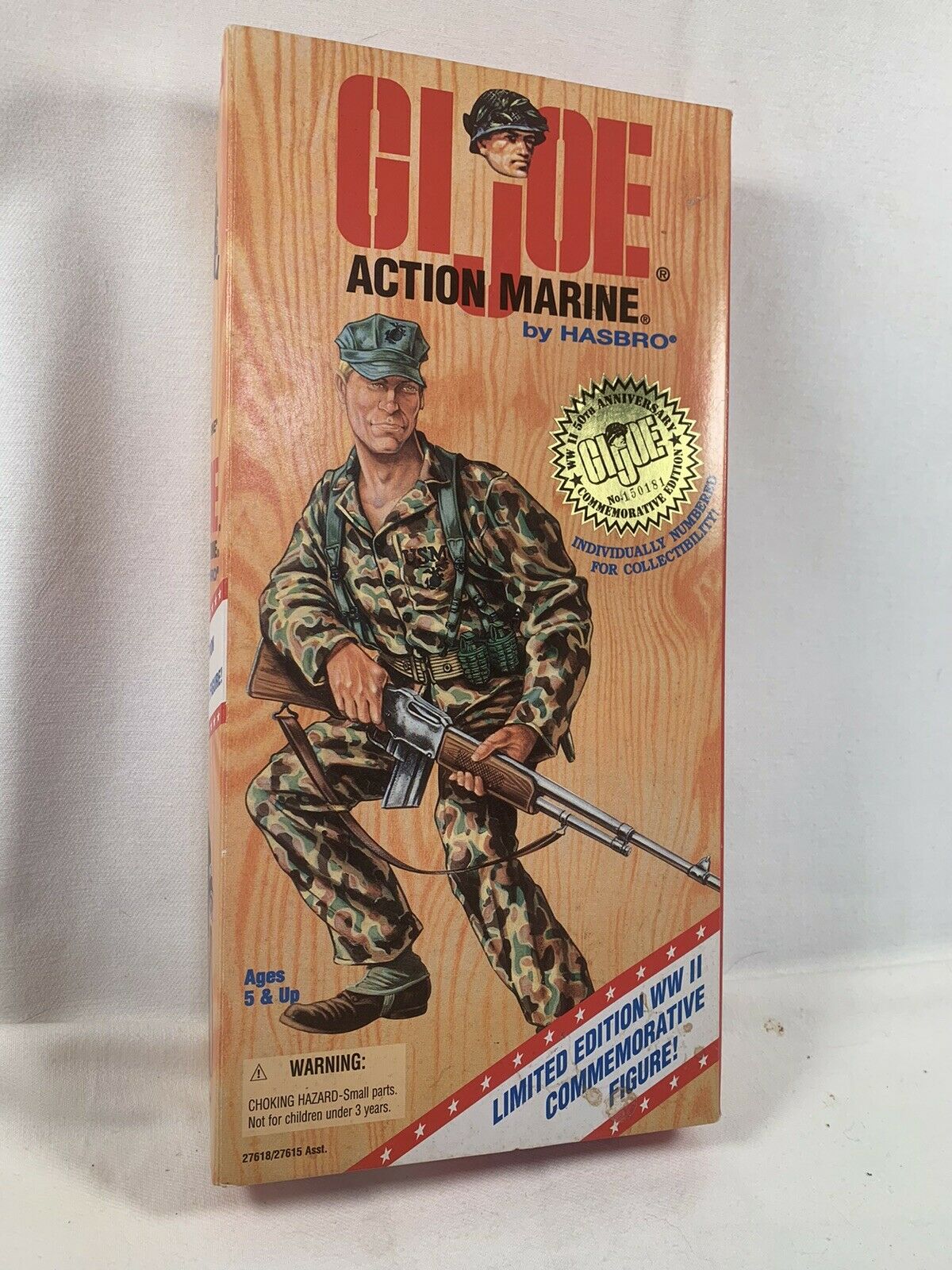 GI JOE ACTION MARINE LIMITED EDITION WWII COMMEMORATIVE FIGURE NIB ...