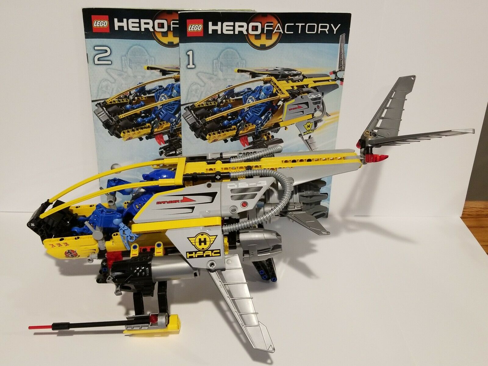 100 Complete And Retired Lego Hero Factory Drop Ship (7160) With ...