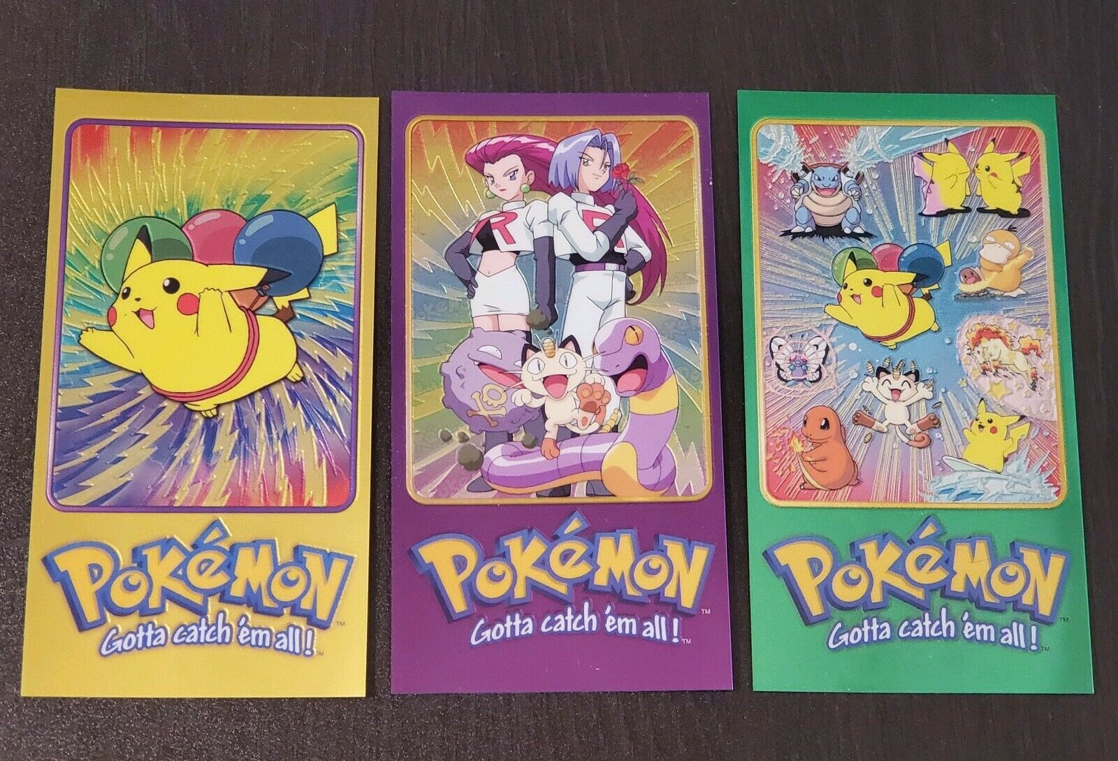 2000 Topps Chrome Pokemon Cards (3) TV Animation Edition | #21141531