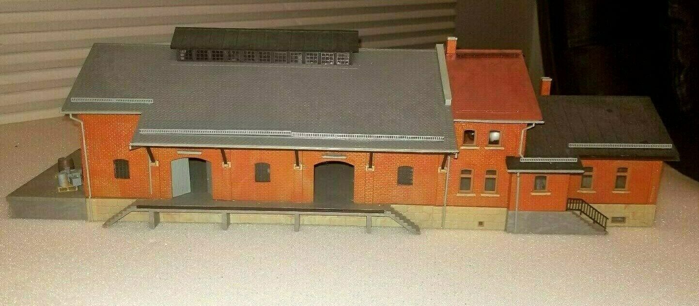 Kibri Completed Extra - Large Train Station S500 For HO Train Layouts ...