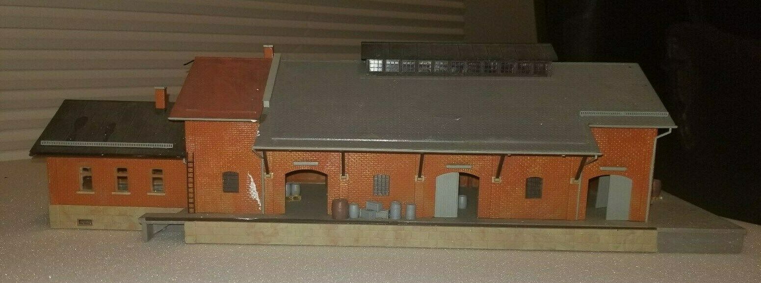 Kibri Completed Extra - Large Train Station S500 For HO Train Layouts ...