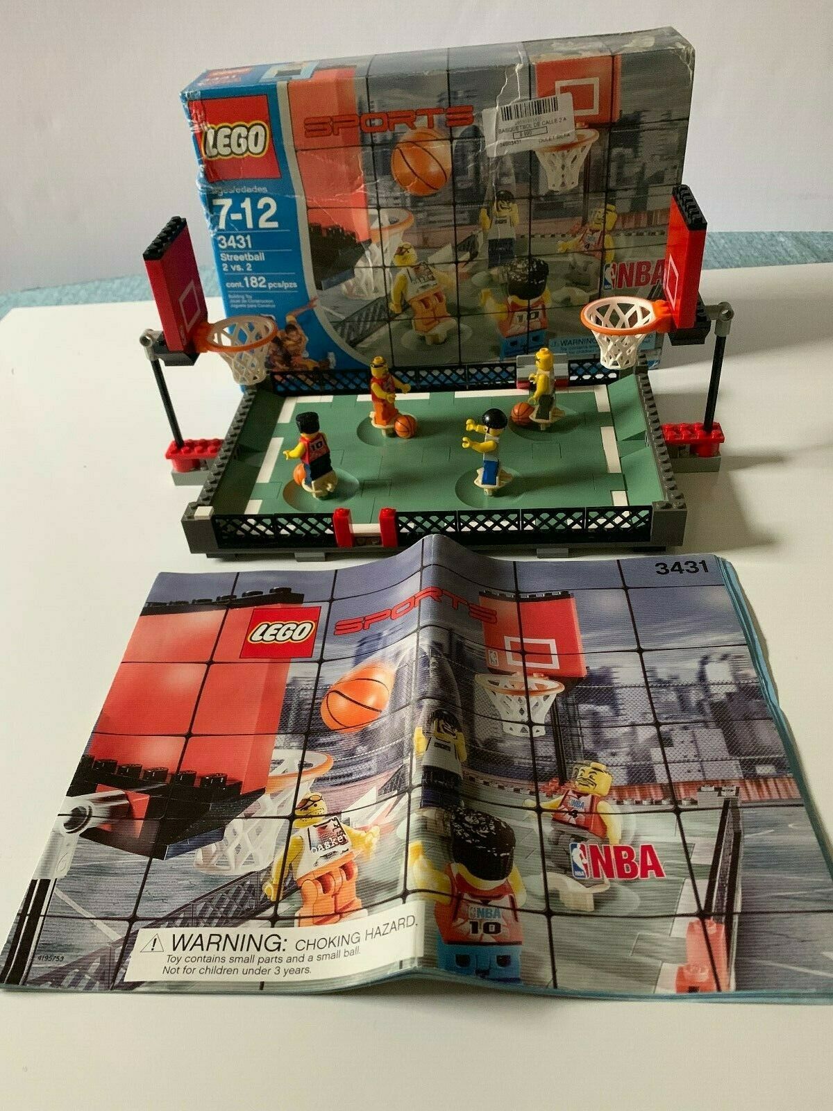 LEGO 3431 NBA Basketball Streetball 2 Vs 2 | #21101549
