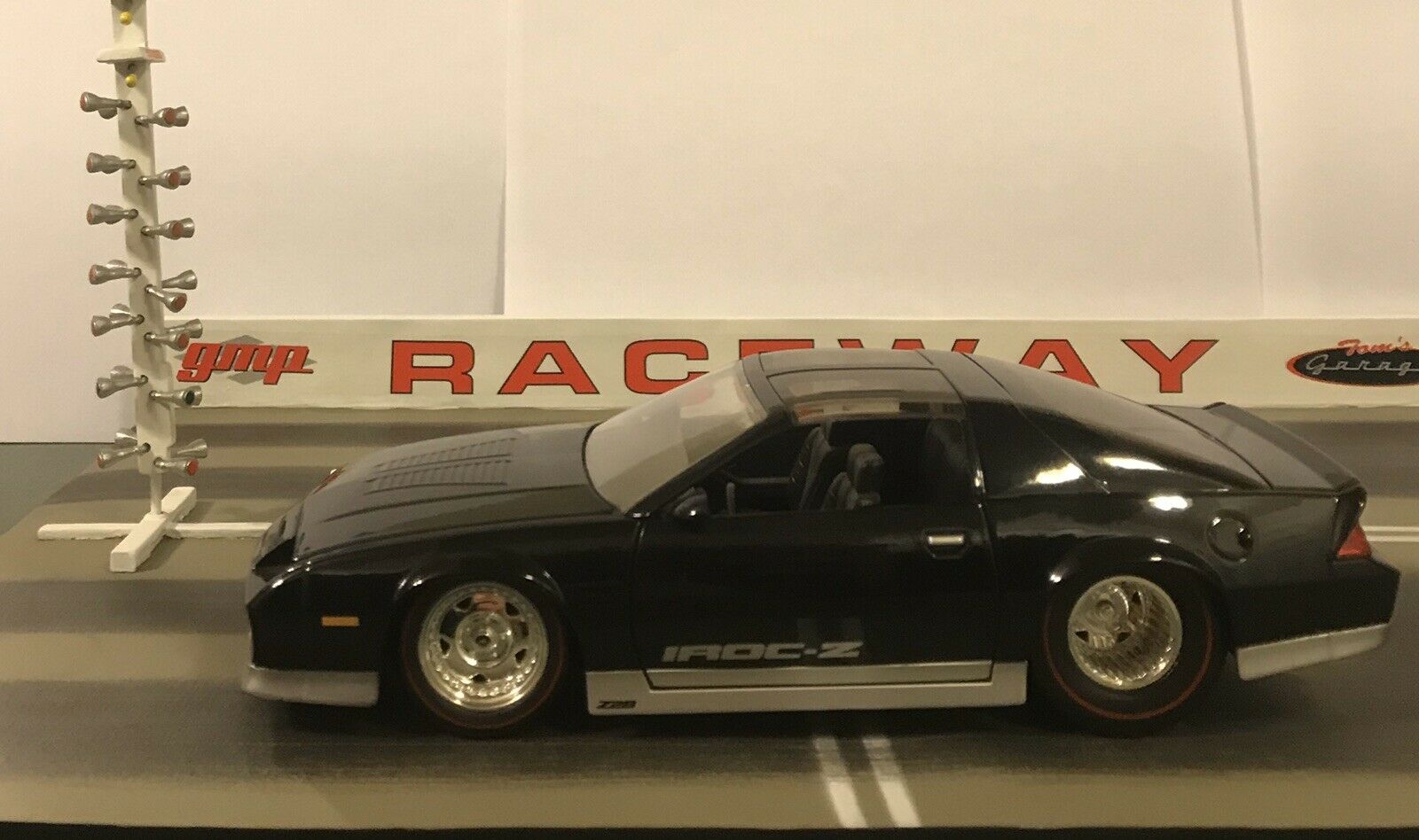 1985 Black Chevy Camaro IROC Z28 Jada Toys Bigtime Muscle 1:24 Drag ...