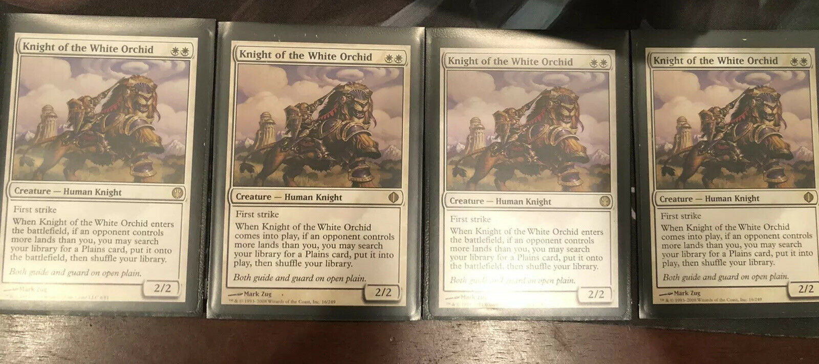 Knight Of The White Orchid Shards Of Alara Mtg LP/SP X4 | #21098705