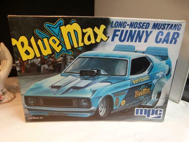 Vintage MPC Blue Max Funny Car Model Kit | #21112829
