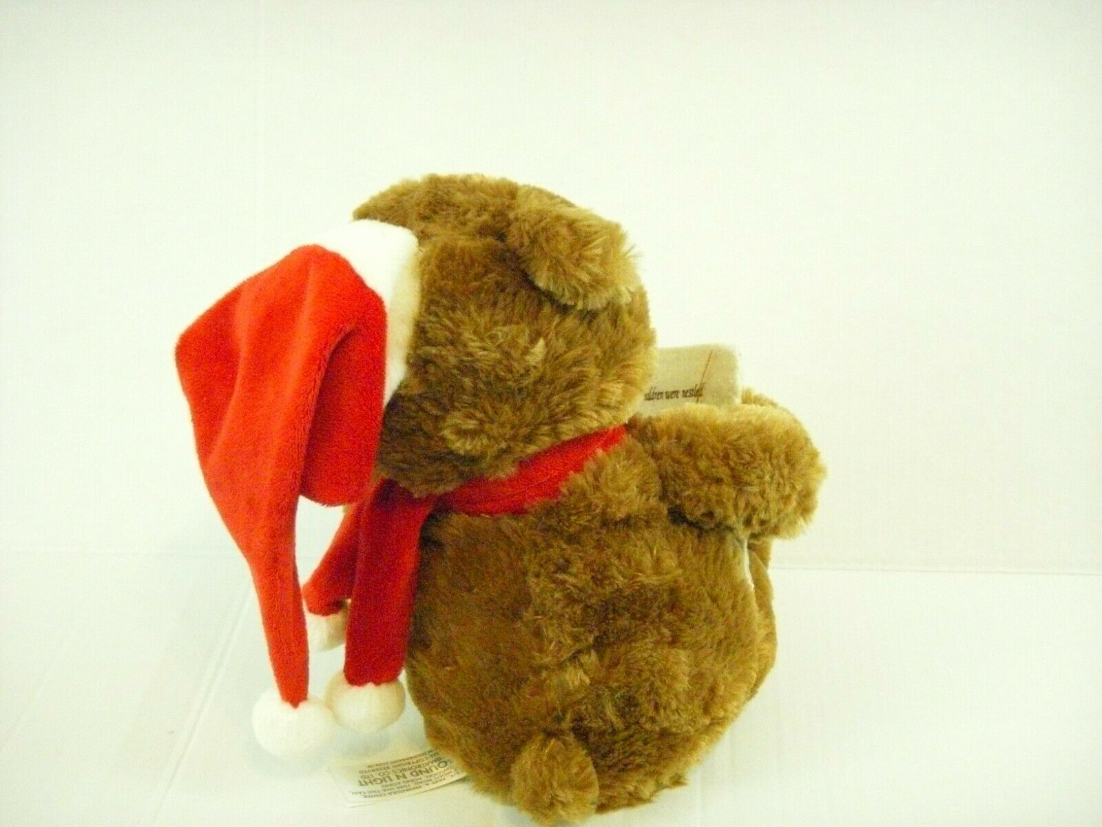 Sound N Light Twas The Night Before Christmas Talking Plush Teddy Bear ...