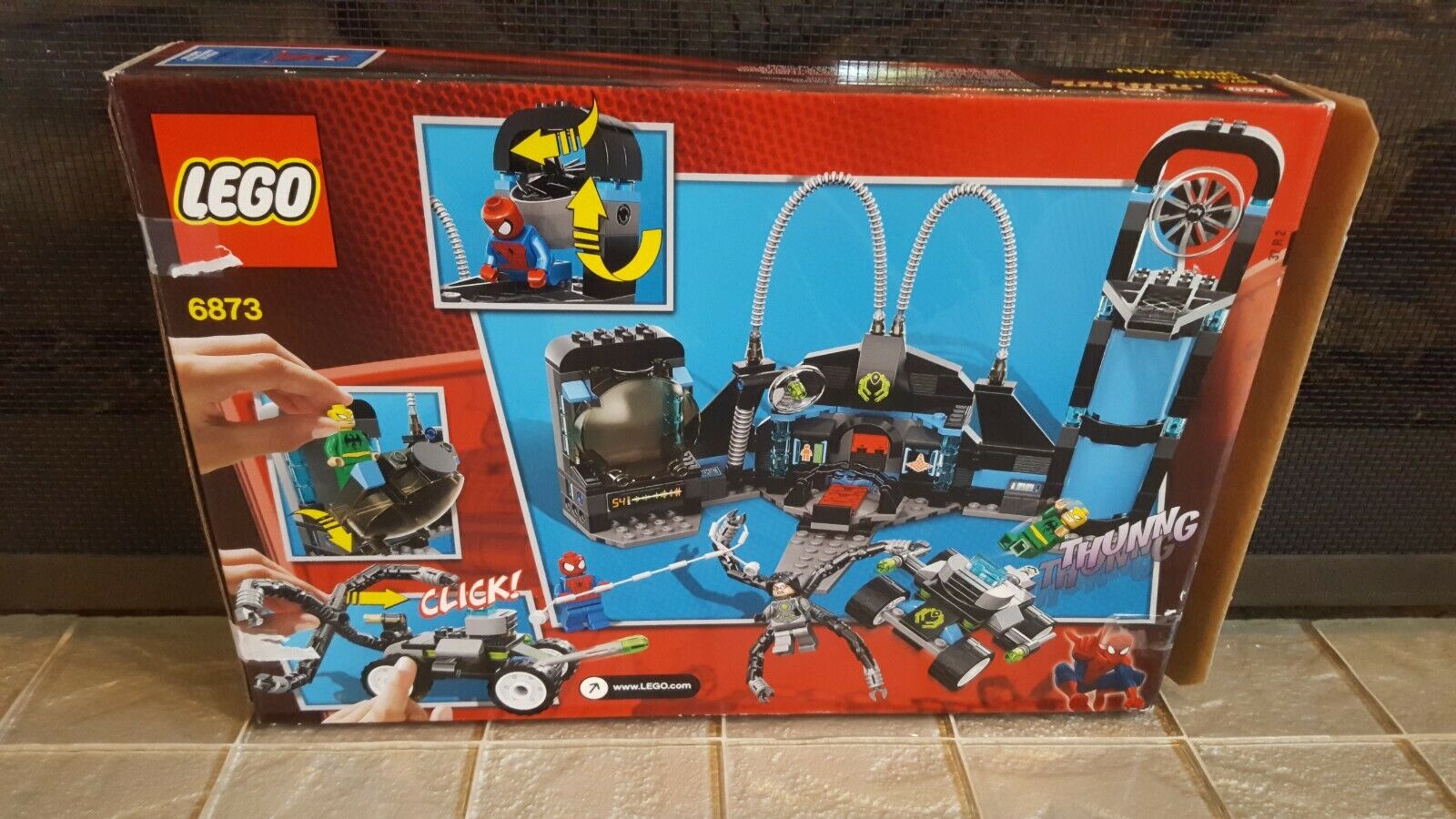 LEGO Marvel Spider - Man ' S Doc Ock Ambush Set 6873 Opened Box ...