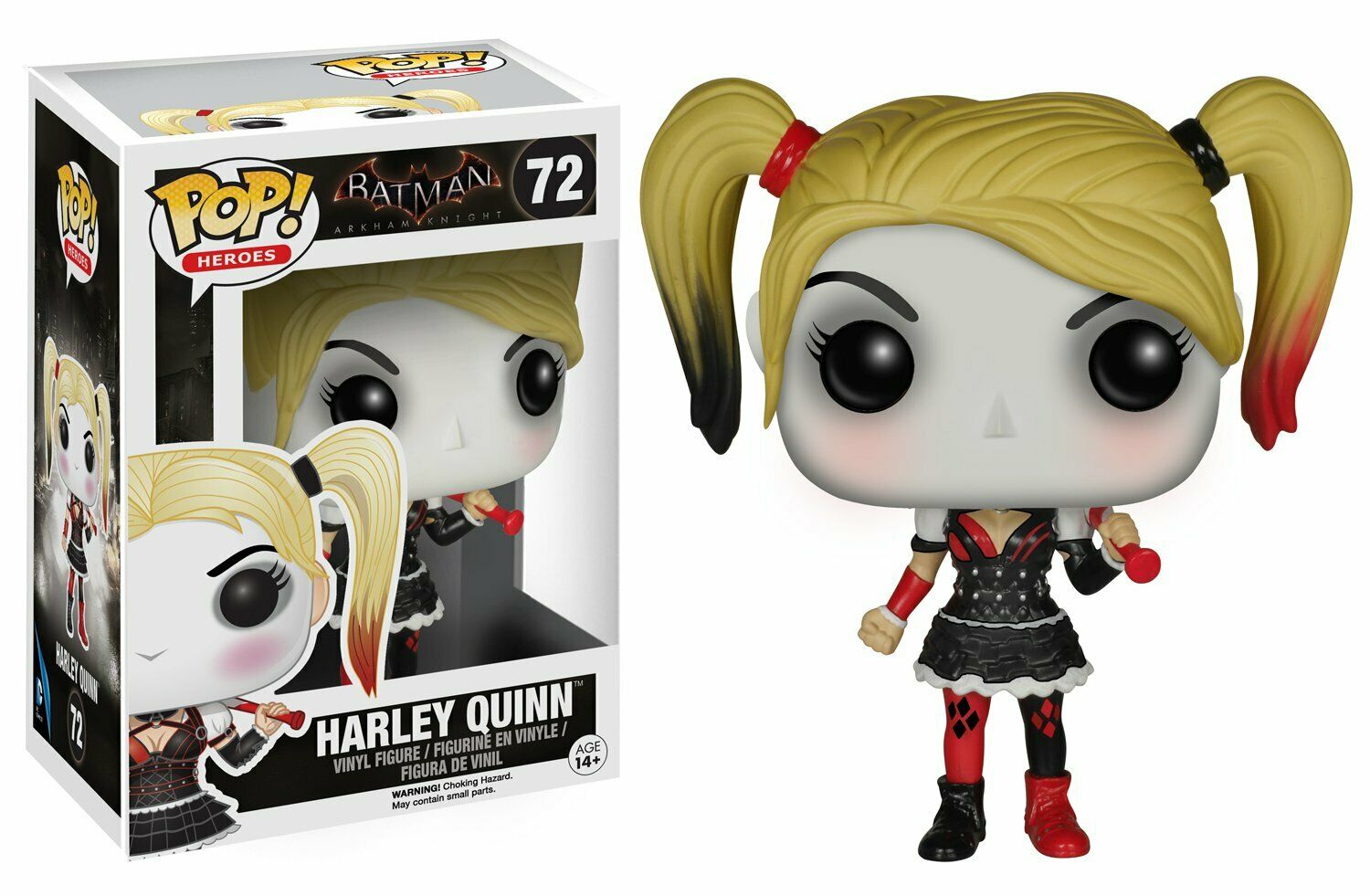 FLAWED BOX Batman Arkham Knight Harley Quinn POP Vinyl Figure FUNKO ...