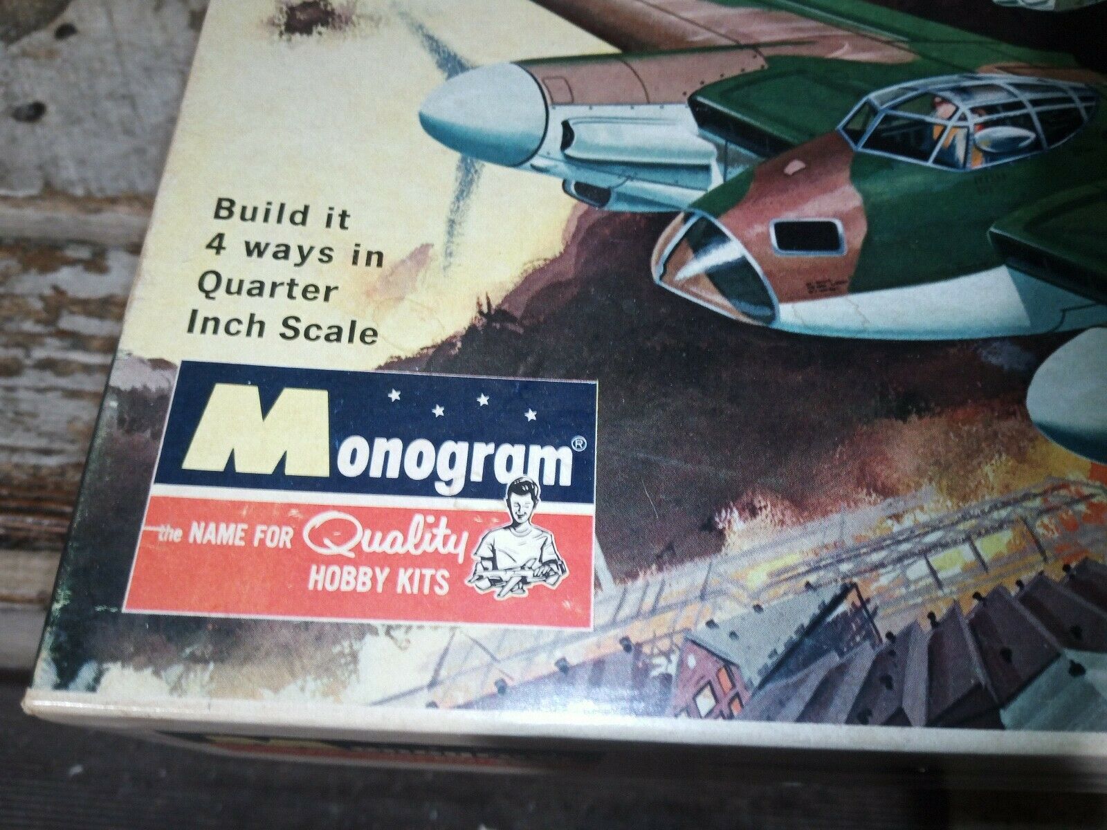 Monogram 1:48 De Havilland Mosquito British WWII Bomber Aircraft Kit ...