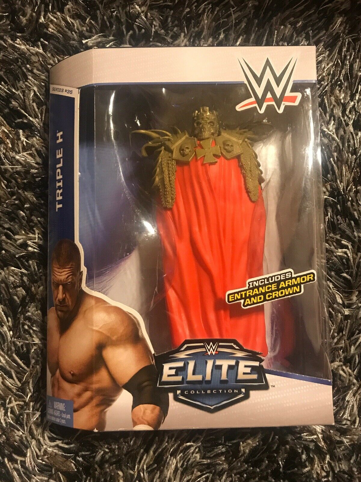 WWE Elite Series 35 Triple H HHH Wrestling Action Figure W/ Entrance ...