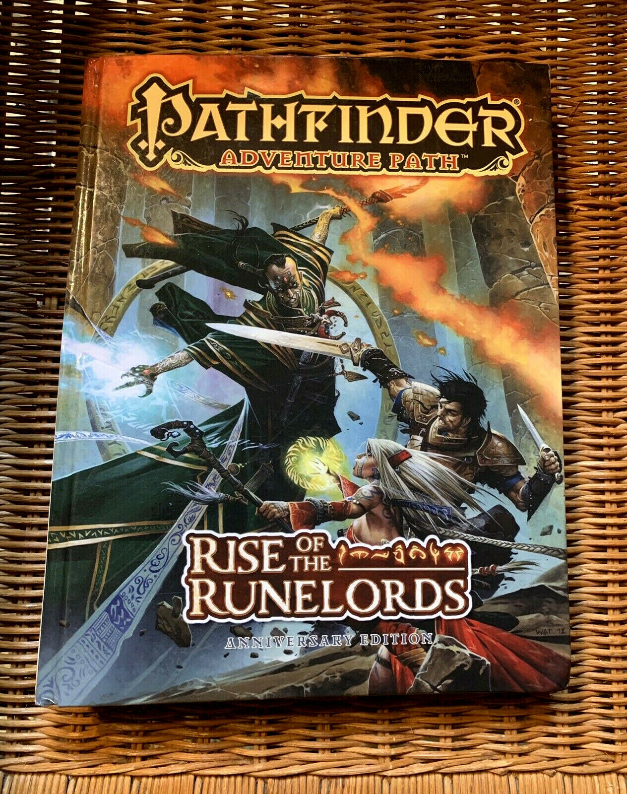 Pathfinder Adventure Path Rise Of The Runelords Anniversary Edition RPG ...