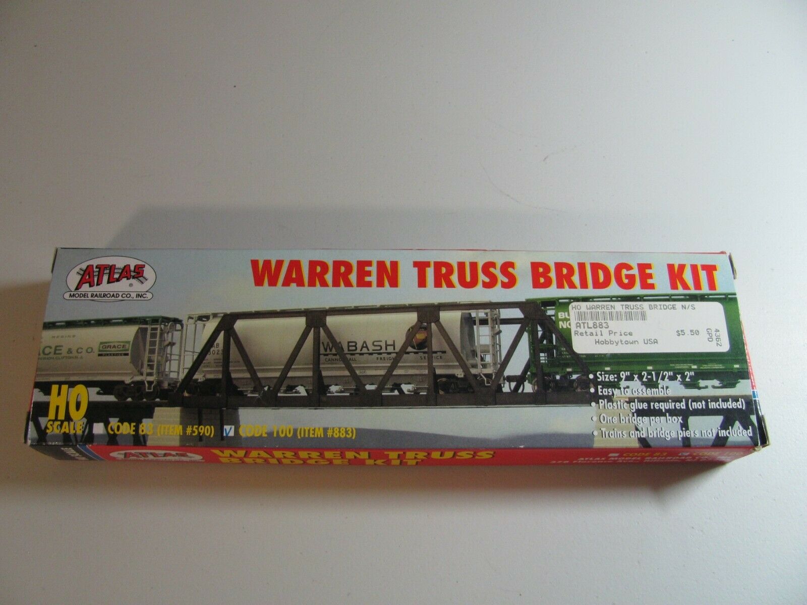 Atlas HO Warren Truss Bridge Kit Code 100 | #21051358
