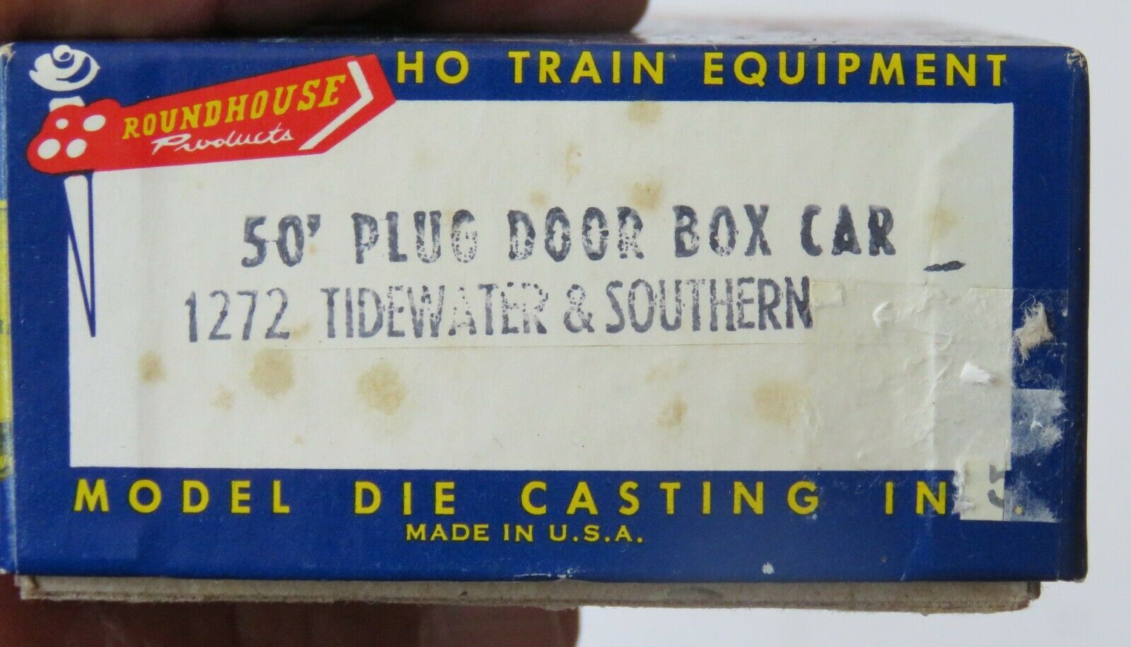 Tidewater & Southern RR HO Scale Box Car Built From A Roundhouse ...