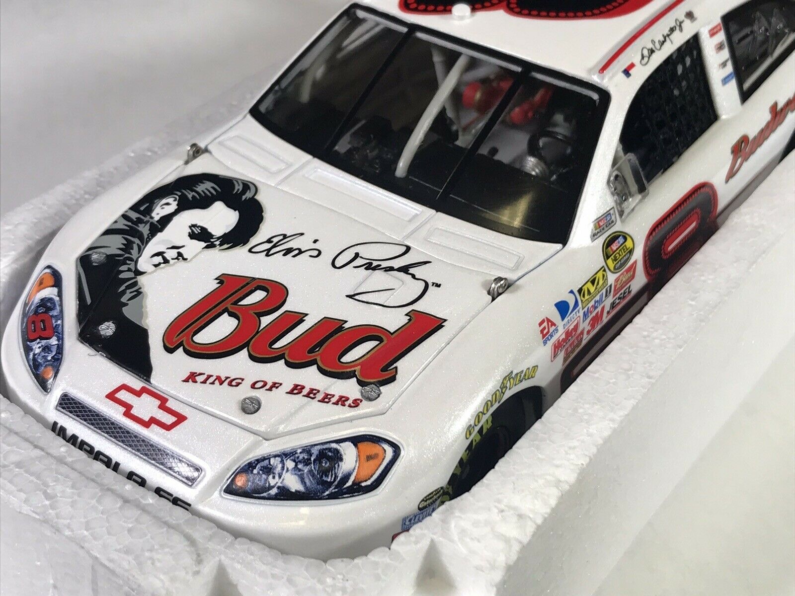 Action Dale Earnhardt Jr Budweiser Elvis 30th 2007 Impala SS 1/24 Scale ...