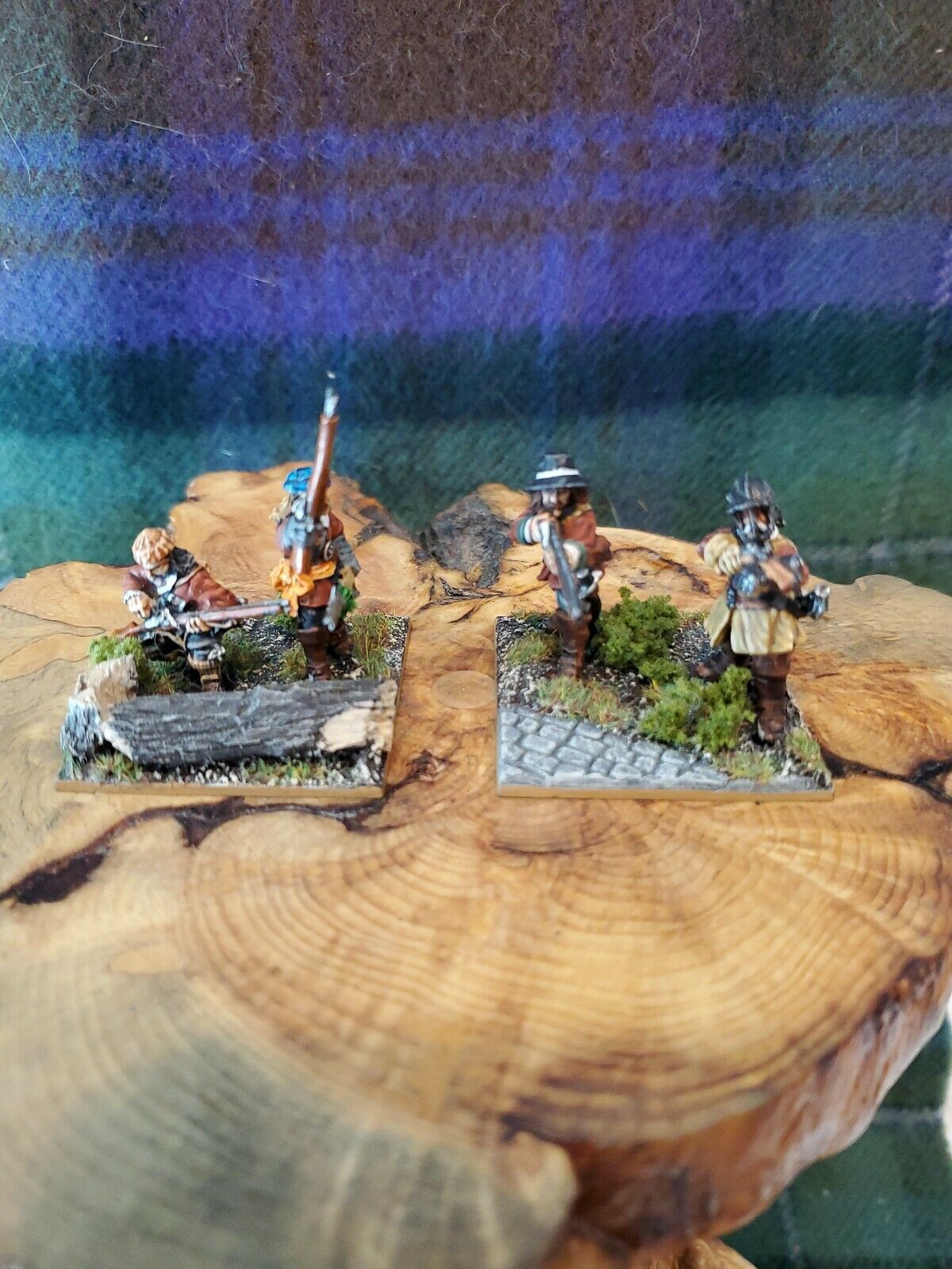 28mm Well Painted English ECW Dismounted Dragoons | #21043695