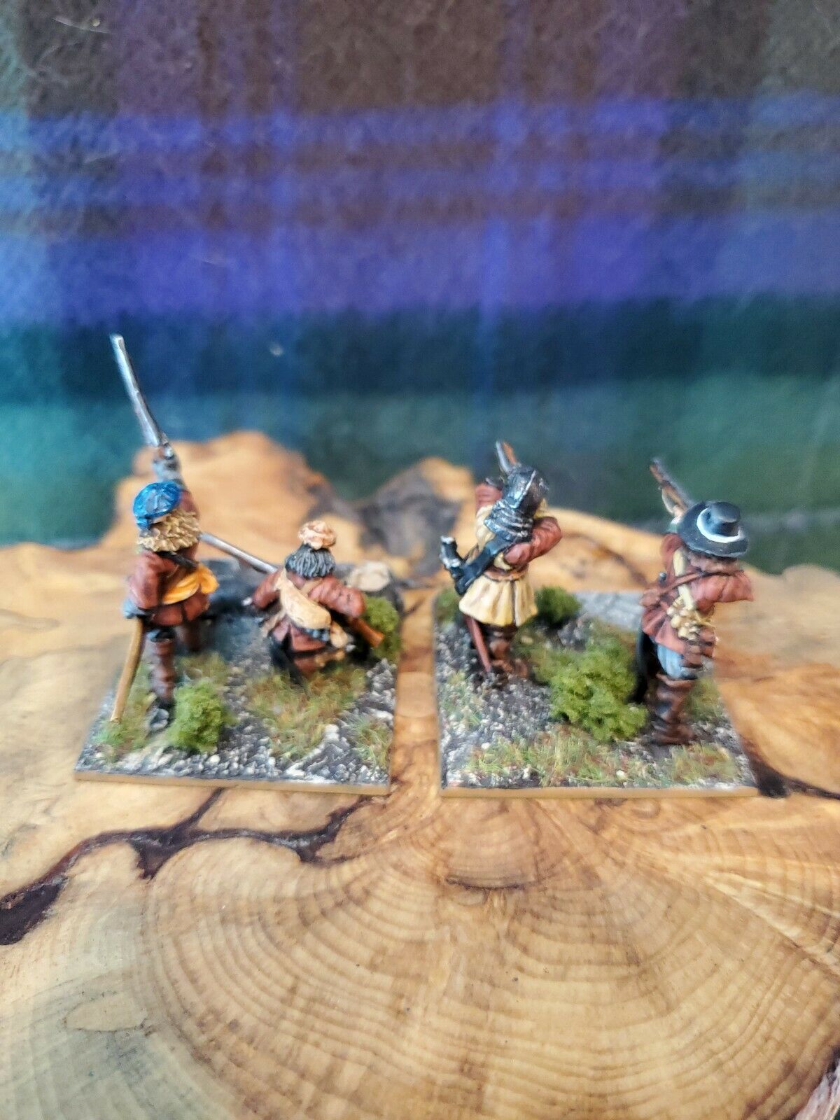 28mm Well Painted English ECW Dismounted Dragoons | #21043695