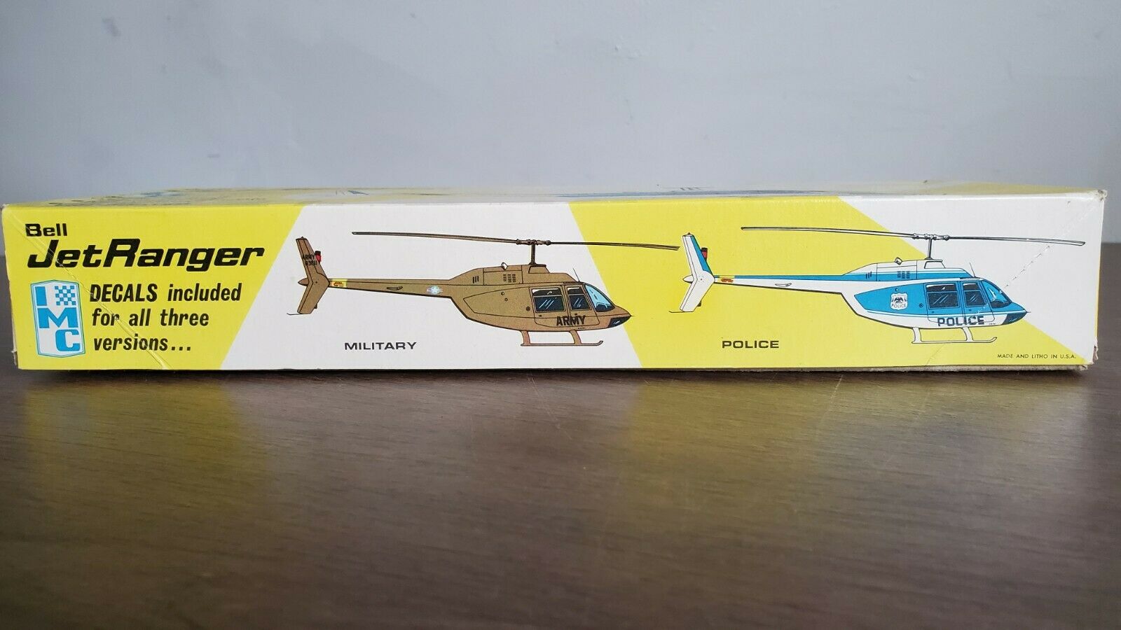 IMC Bell Jet Ranger 1/32 Scale Vintage Helicopter Model Kit | #22336018