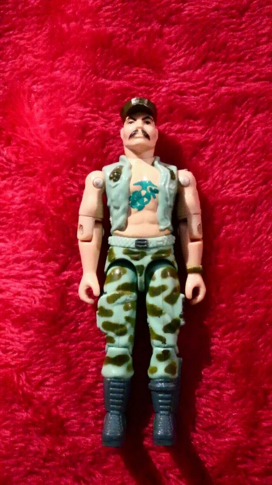 VINTAGE GI JOE 1983 GUNG - HO ACTION FIGURE | #21015275