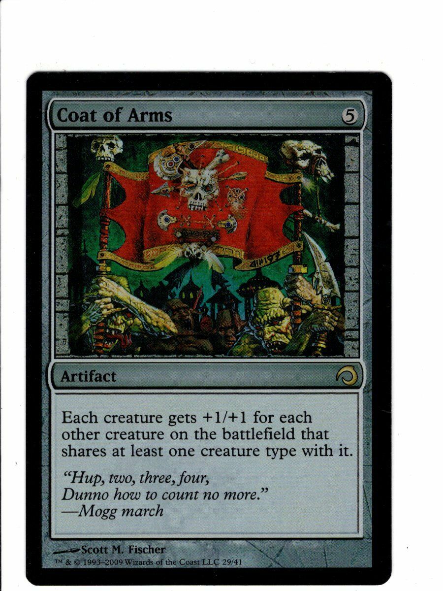 MTG Coat Of Arms Foil X1 LP/MP PDS: Slivers Magic The Gathering | #20993263