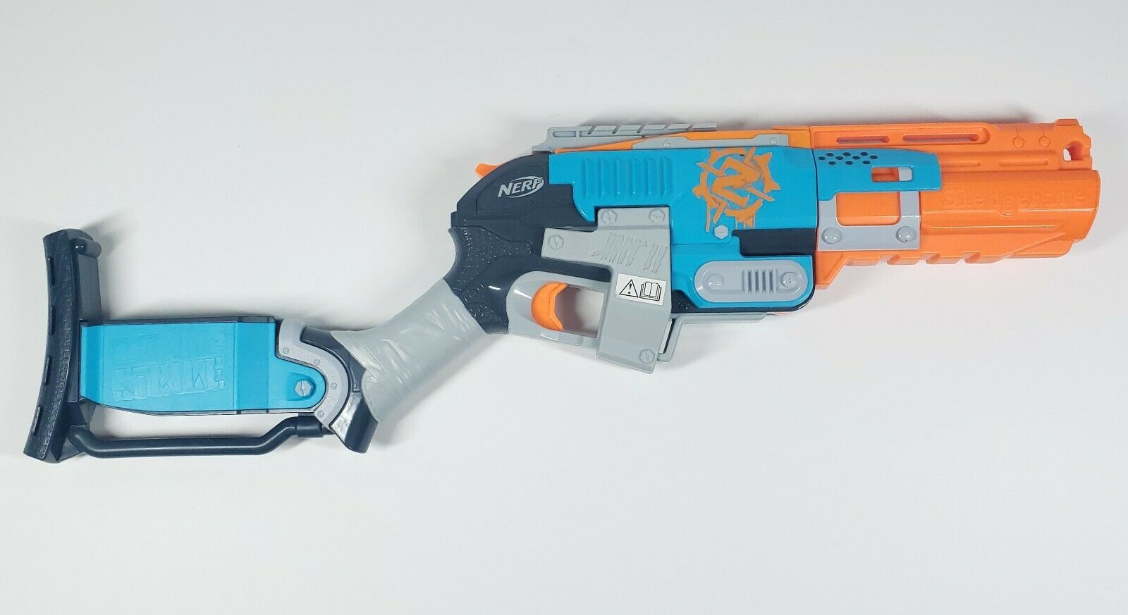 Nerf Zombie Strike SLEDGEFIRE Dart Core Blaster Gun ONLY No Shells Or ...