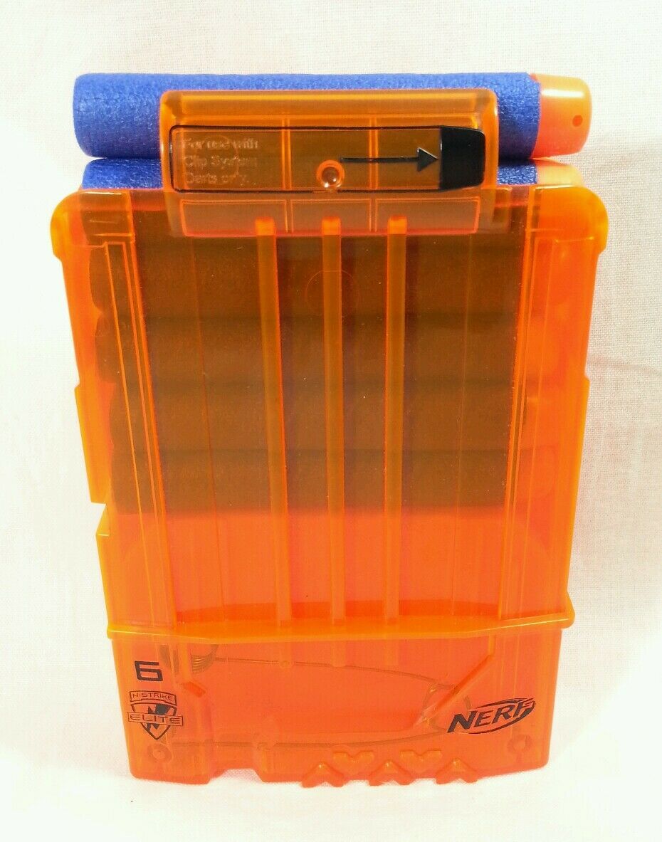 Nerf N - Strike Elite Orang Stryfe Blaster Toy Dart Gun W/ 6 Round Clip ...
