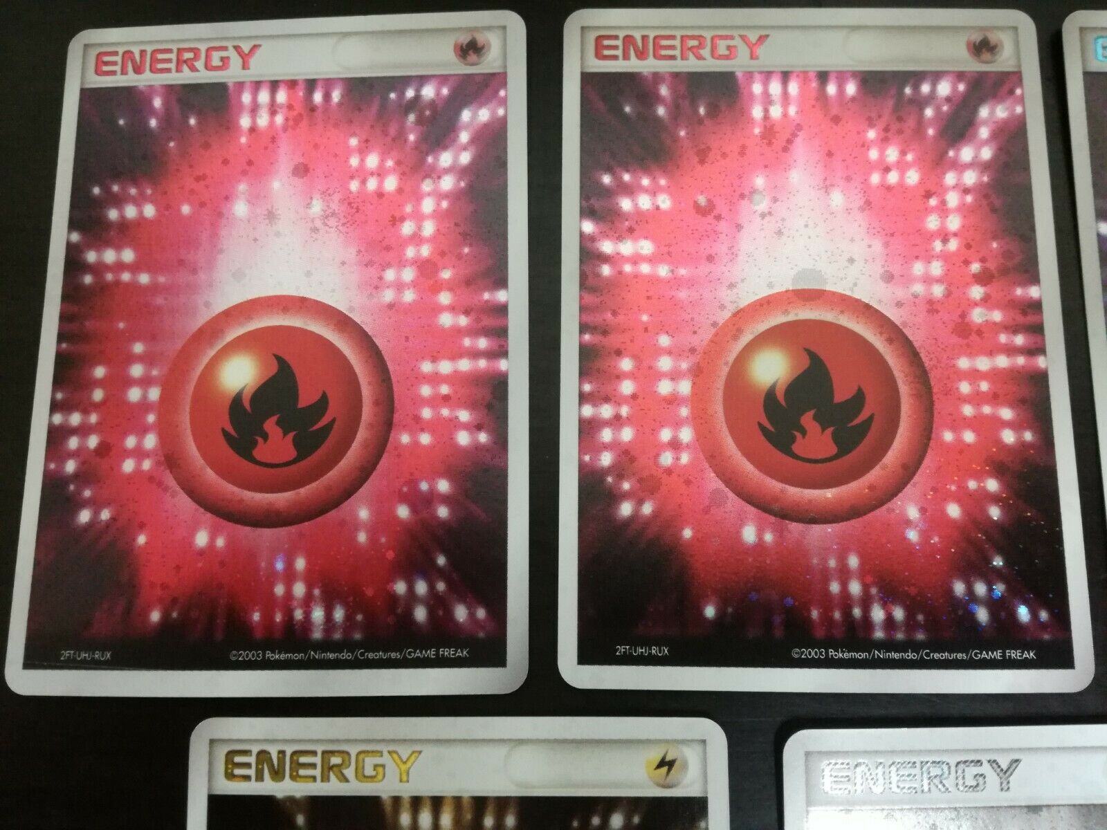 Published In 2003 Holo Energy Card Set Minus Japanese Pokemon Card ...