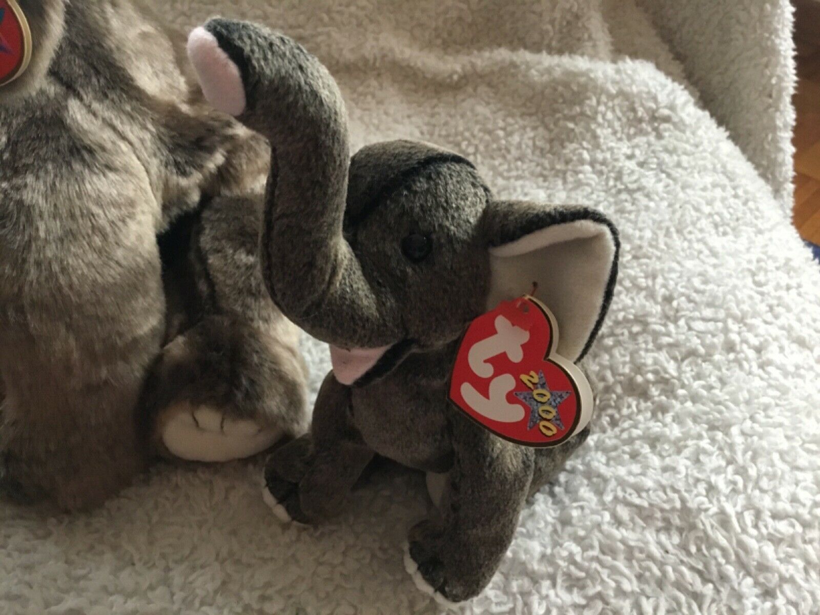 TRUMPET The Elephant Ty Beanie Baby And BUDDY - NWT - Fast | #20993021