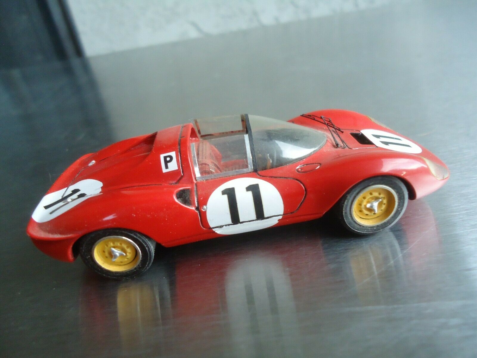 Vintage Built 1/43 Resin Race Model Car Ferrari 1960’s Le Mans | #22104166