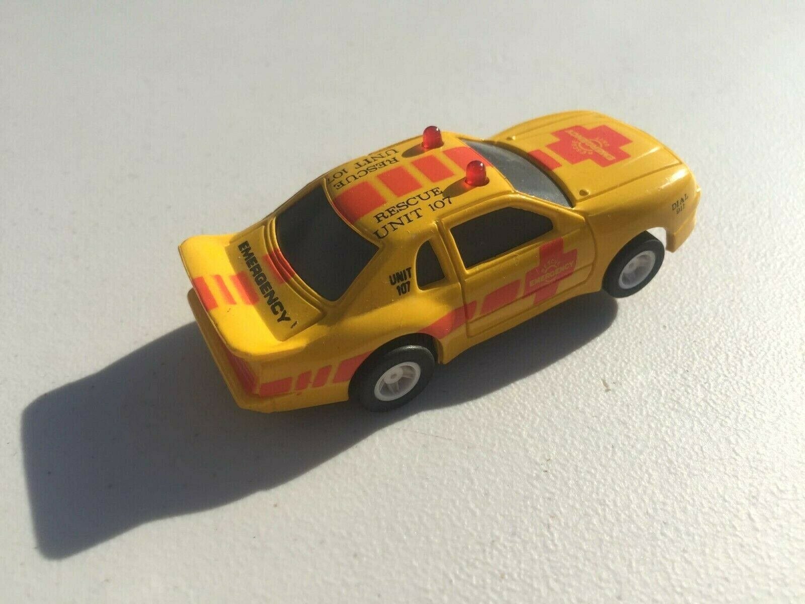 MARCHON HO SCALE RESCUE CAR With LIGHTS And SIREN, | #20963428