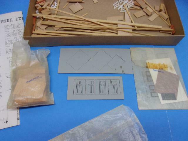 Suydam Building Kit HO Scale 1887 PASSENGER DEPOT Craftsman Kit 502 B ...
