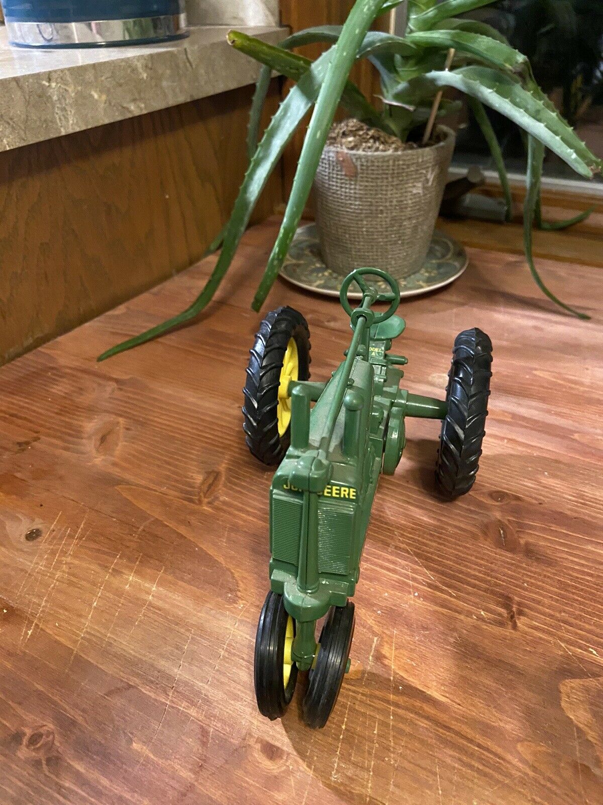 ERTL John Deer Tractor Farm Toy Model A Die Cast Metal Made In USA ...