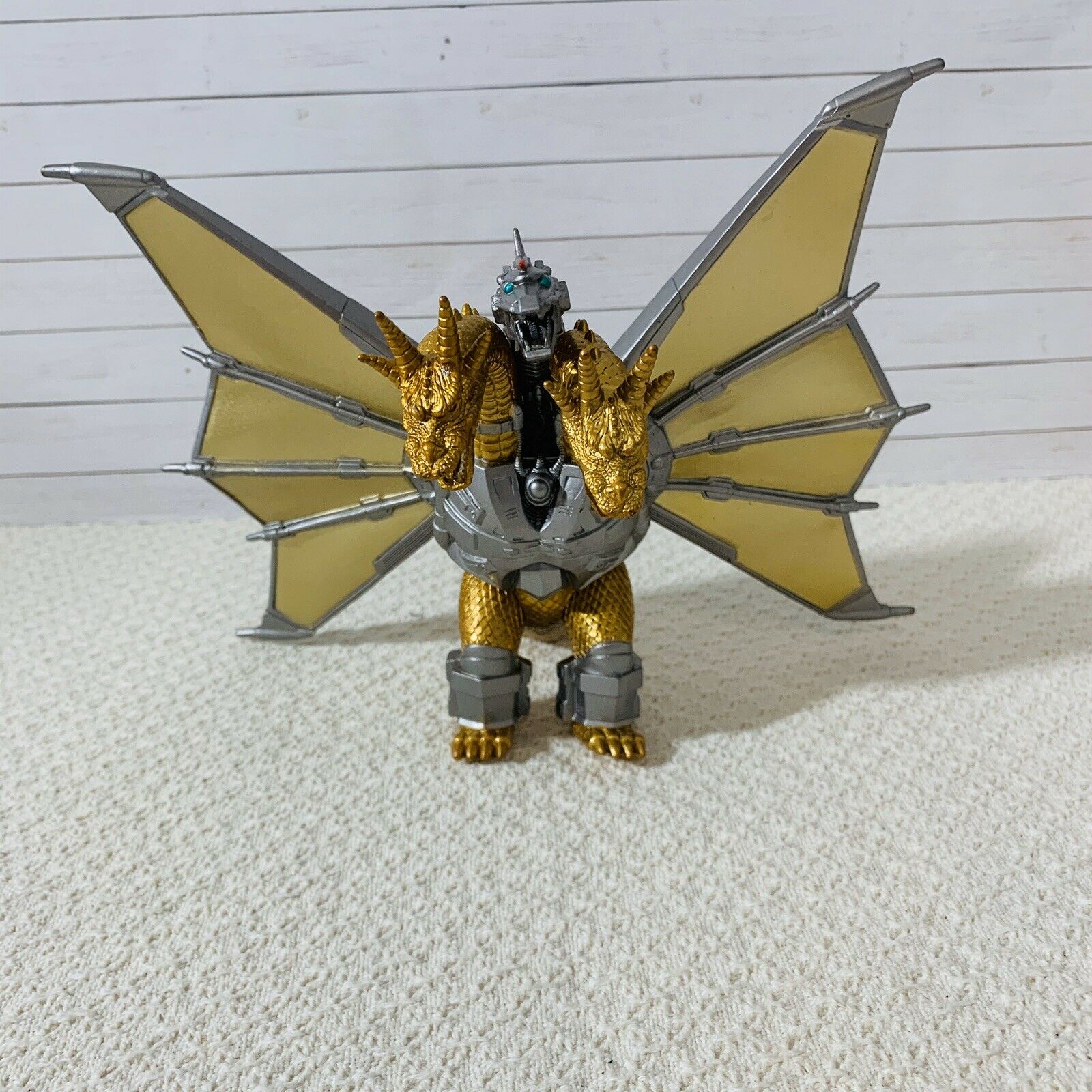 BANDAI 1998 Figure Godzilla Movie Monster Series Mecha King Ghidora Toy ...