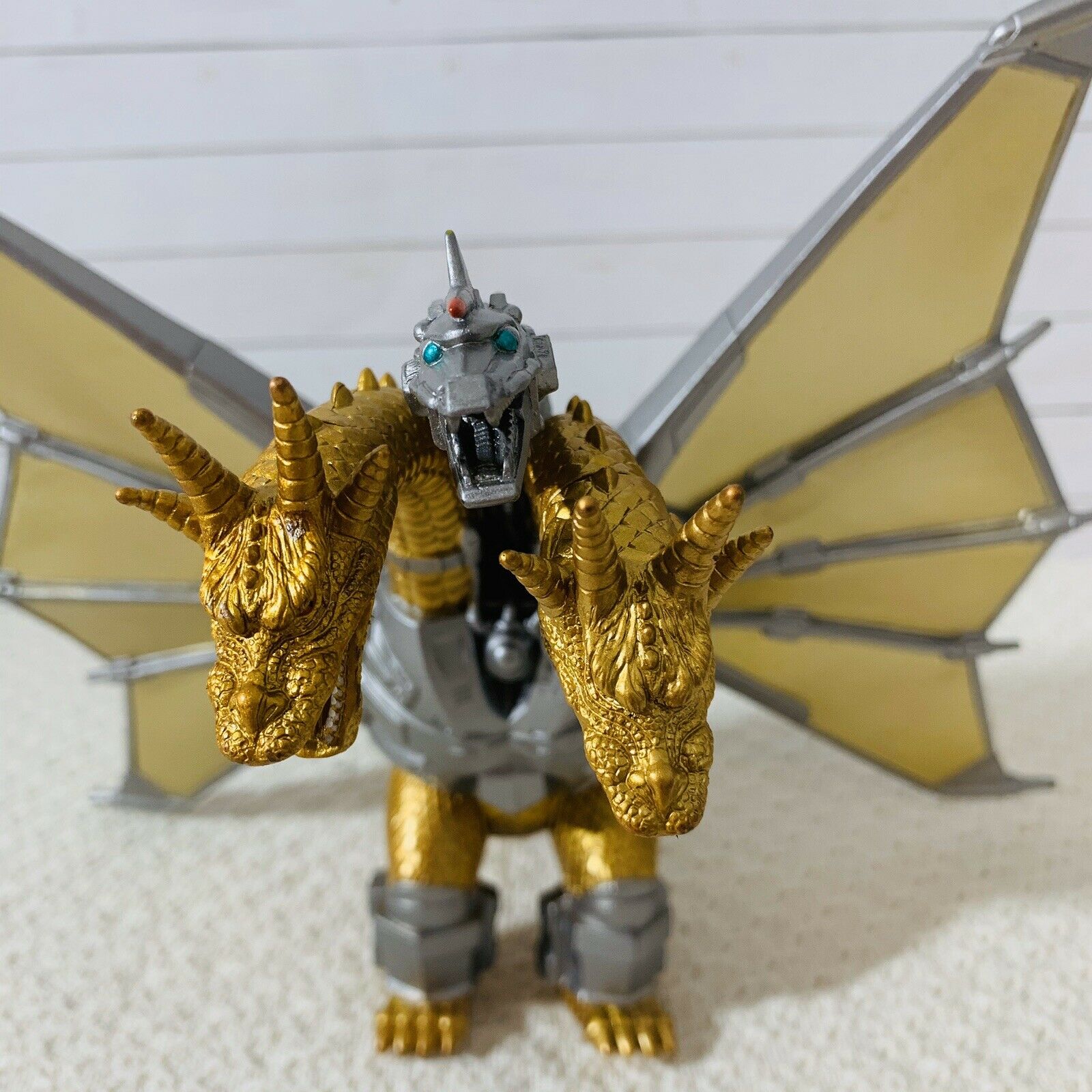 BANDAI 1998 Figure Godzilla Movie Monster Series Mecha King Ghidora Toy ...