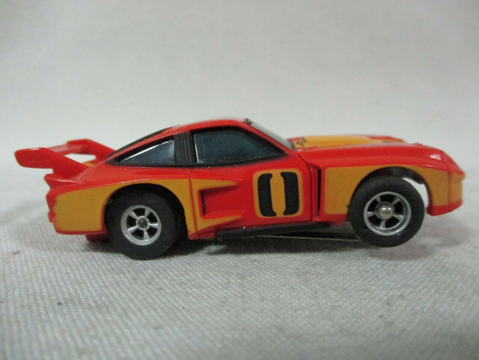 Aurora AFX 1977 Monza GT No. 0 In Red And Yellow Slot Car HO Scale ...