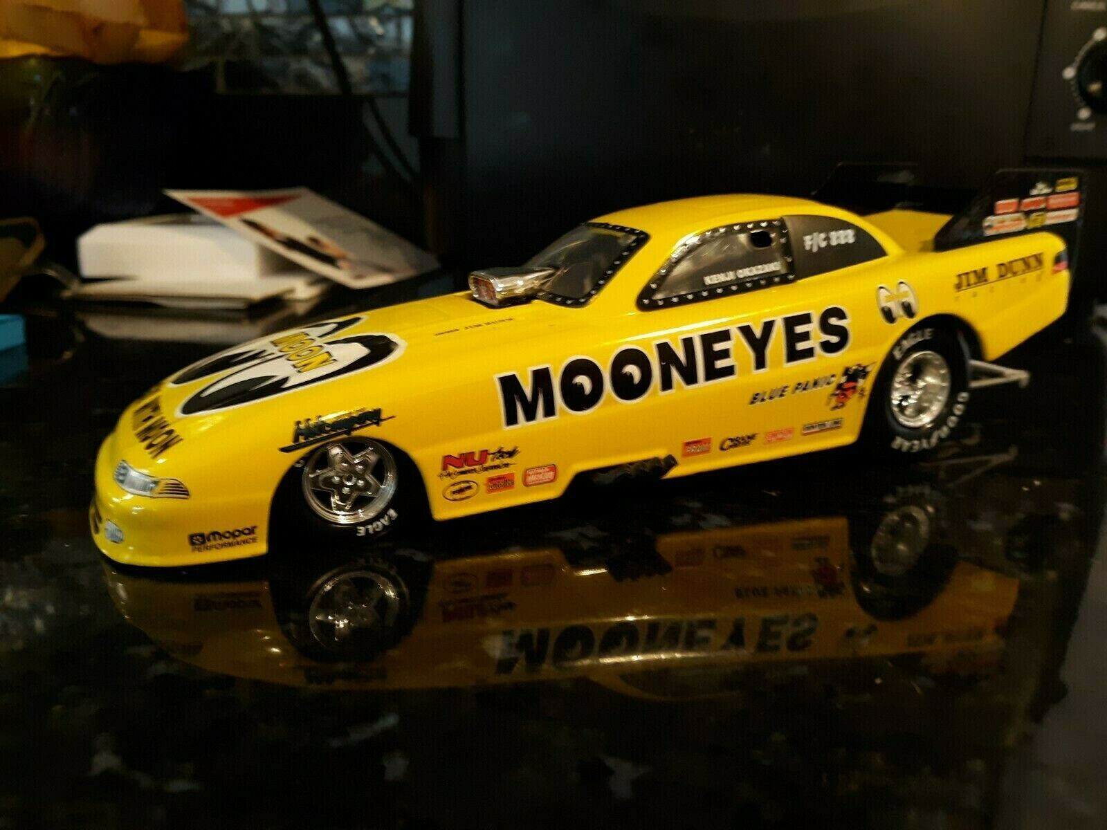 1996 Kenji Okazaki Racing Champions NHRA Mooneyes Funny Car Jim Dunn ...
