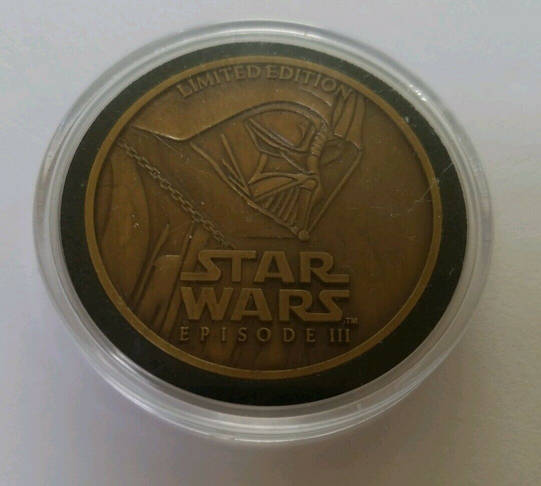 2005 Limited Edition Star Wars Episode III Revenge Of The Sith Coin In ...