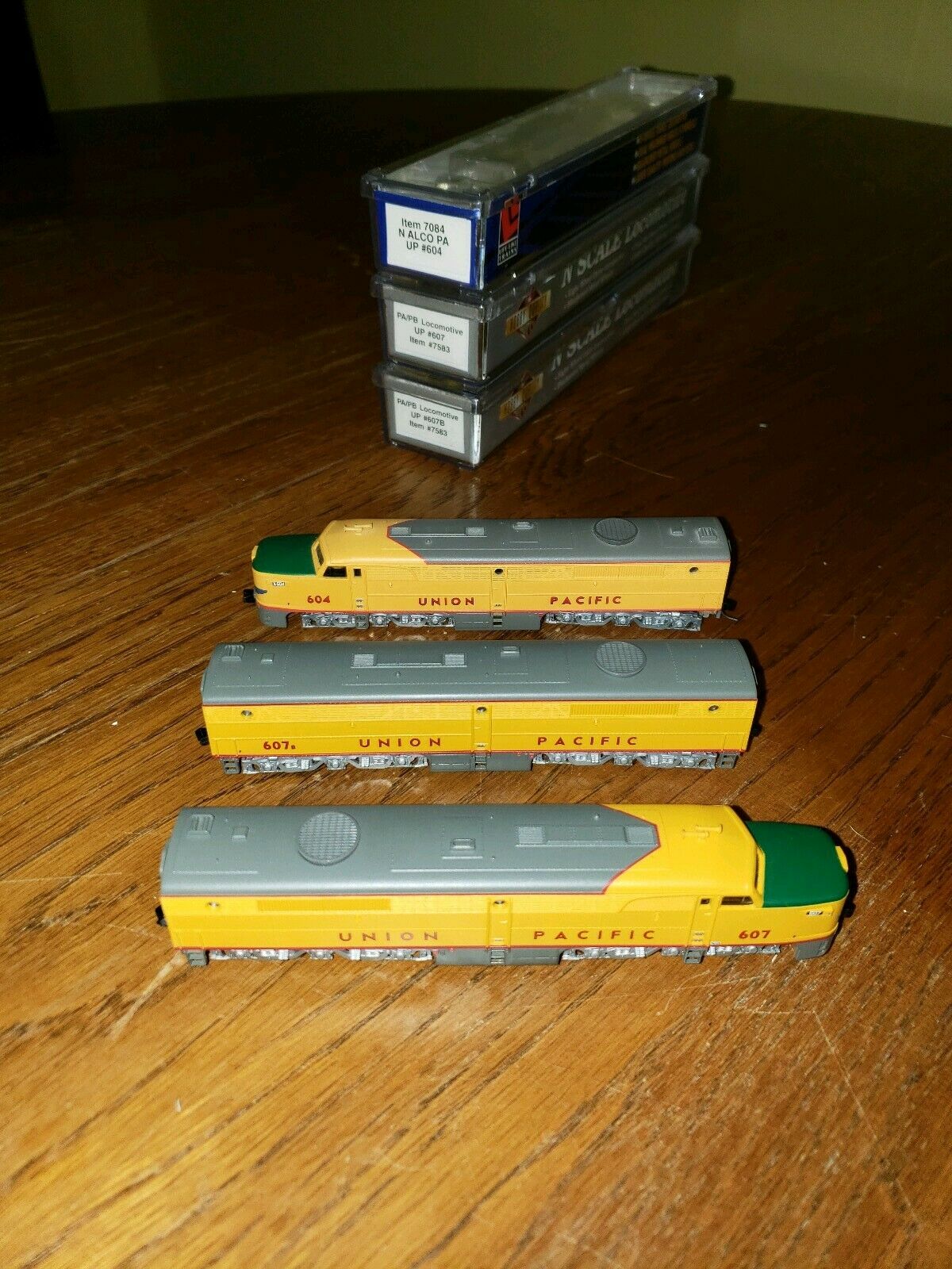 N Scale Life Like Proto Union Pacific PA PB PA Set | #20960240