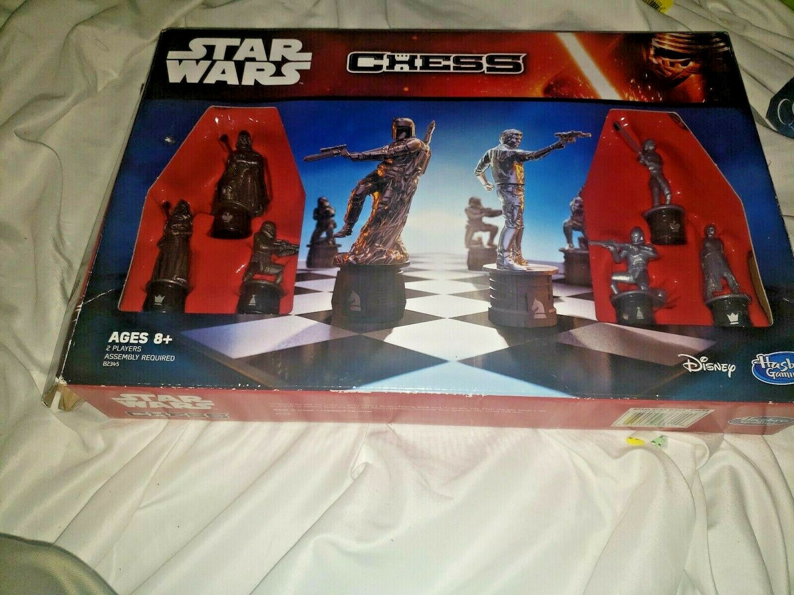 Star Wars Chess Set Hasbro COMPLETE The Force Awakens | #22330162
