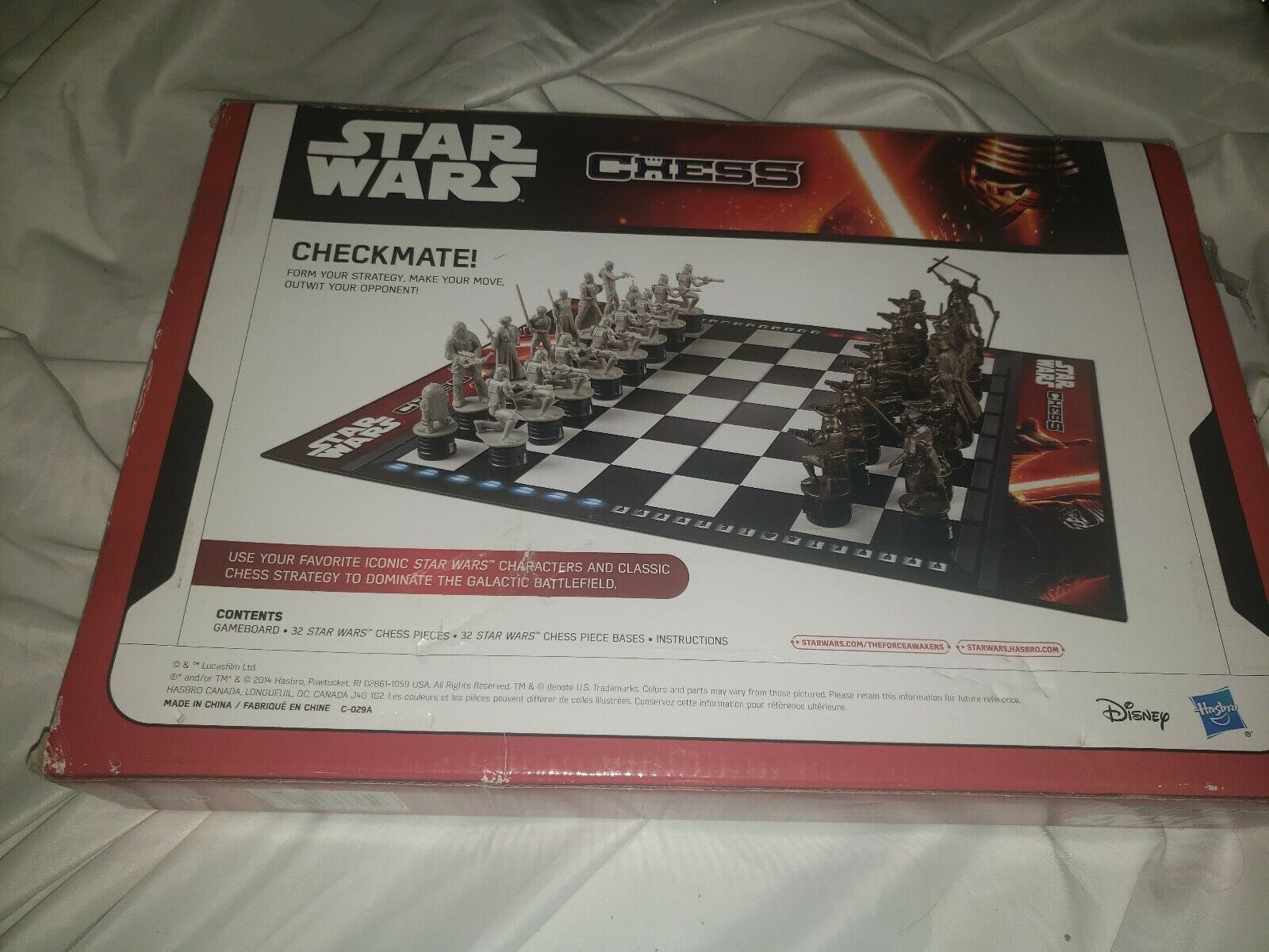 Star Wars Chess Set Hasbro COMPLETE The Force Awakens | #22330162